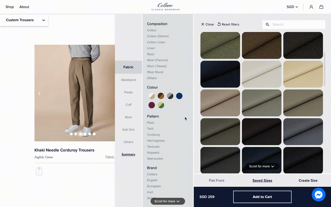 Collaro Classic Menswear